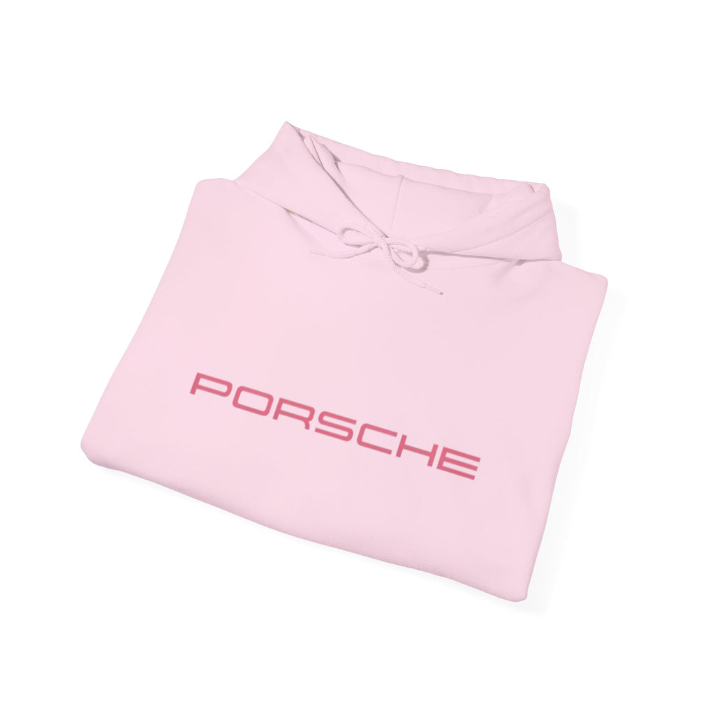 Pink Porsche Sports Car Hoodie – #1